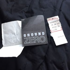 Ground Zero | Jackets & Coats | Vintage Ground Zero Genuine Leather ...